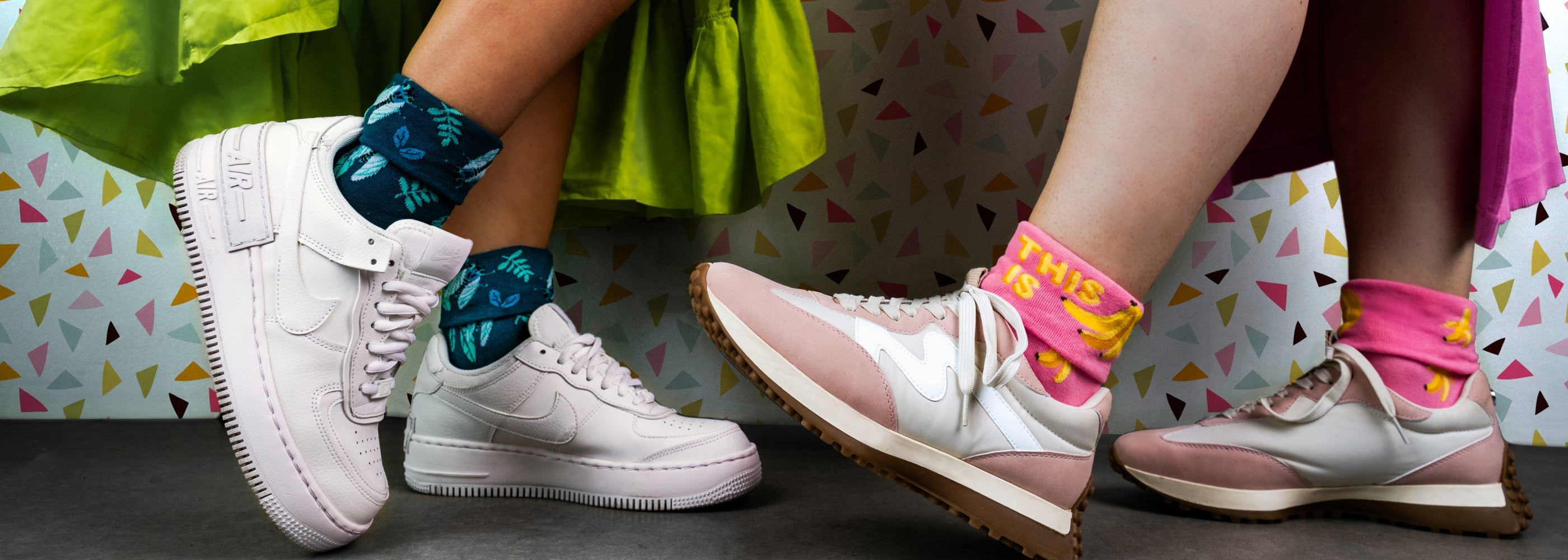 Turn Cuff Crew Socks – Sock It to Me