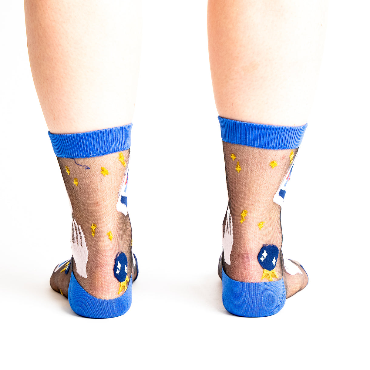 Tarot | Black Sheer Crew Socks | Women's – Sock It to Me