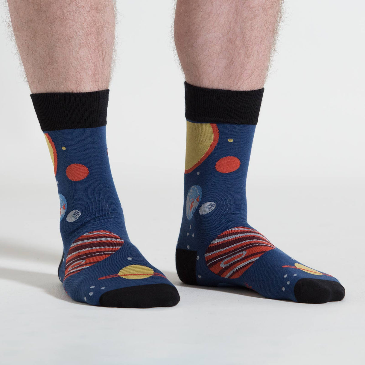 Planets | Men's Crew Socks | STEM Outer Space Socks – Sock It to Me