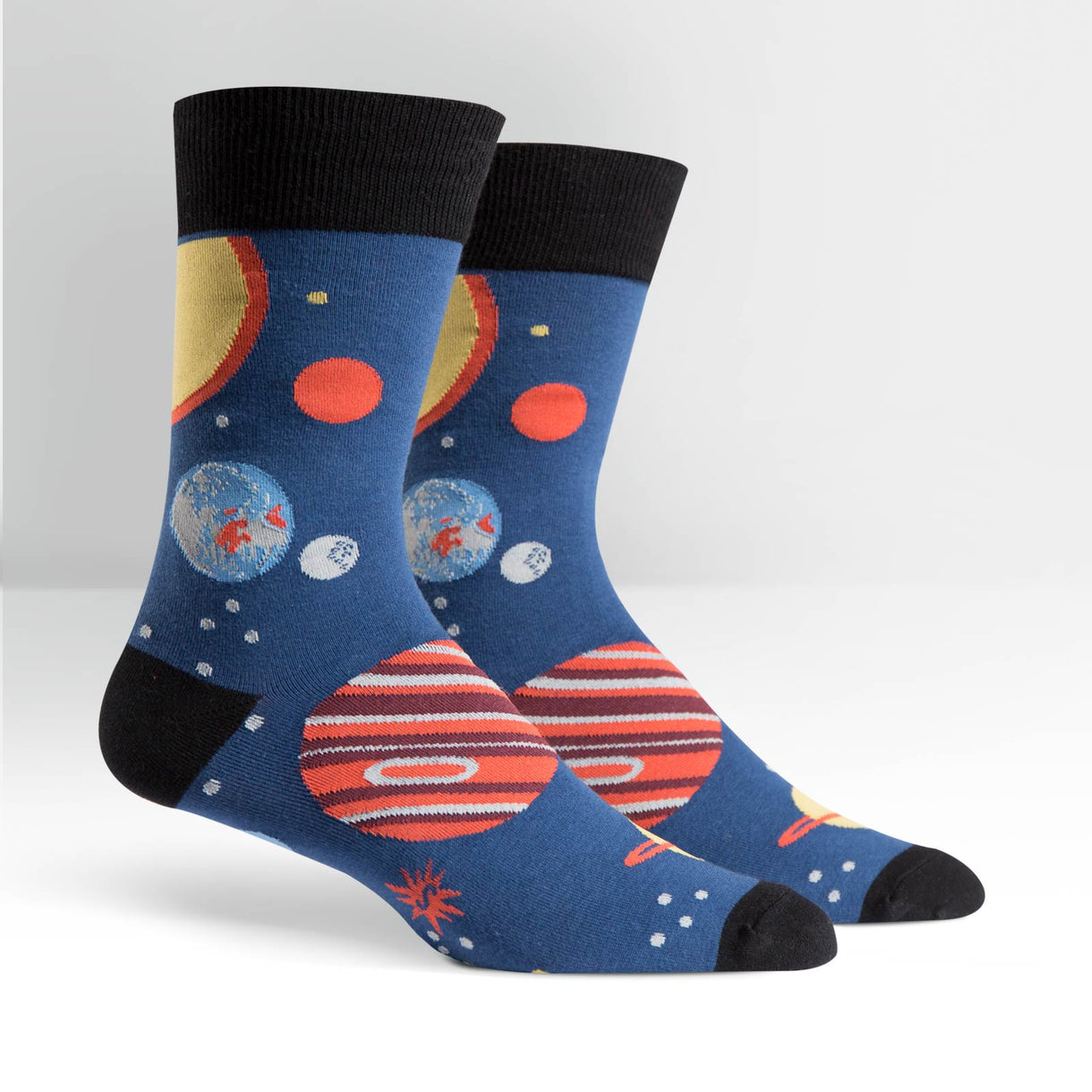Planets | Men's Crew Socks | STEM Outer Space Socks – Sock It to Me