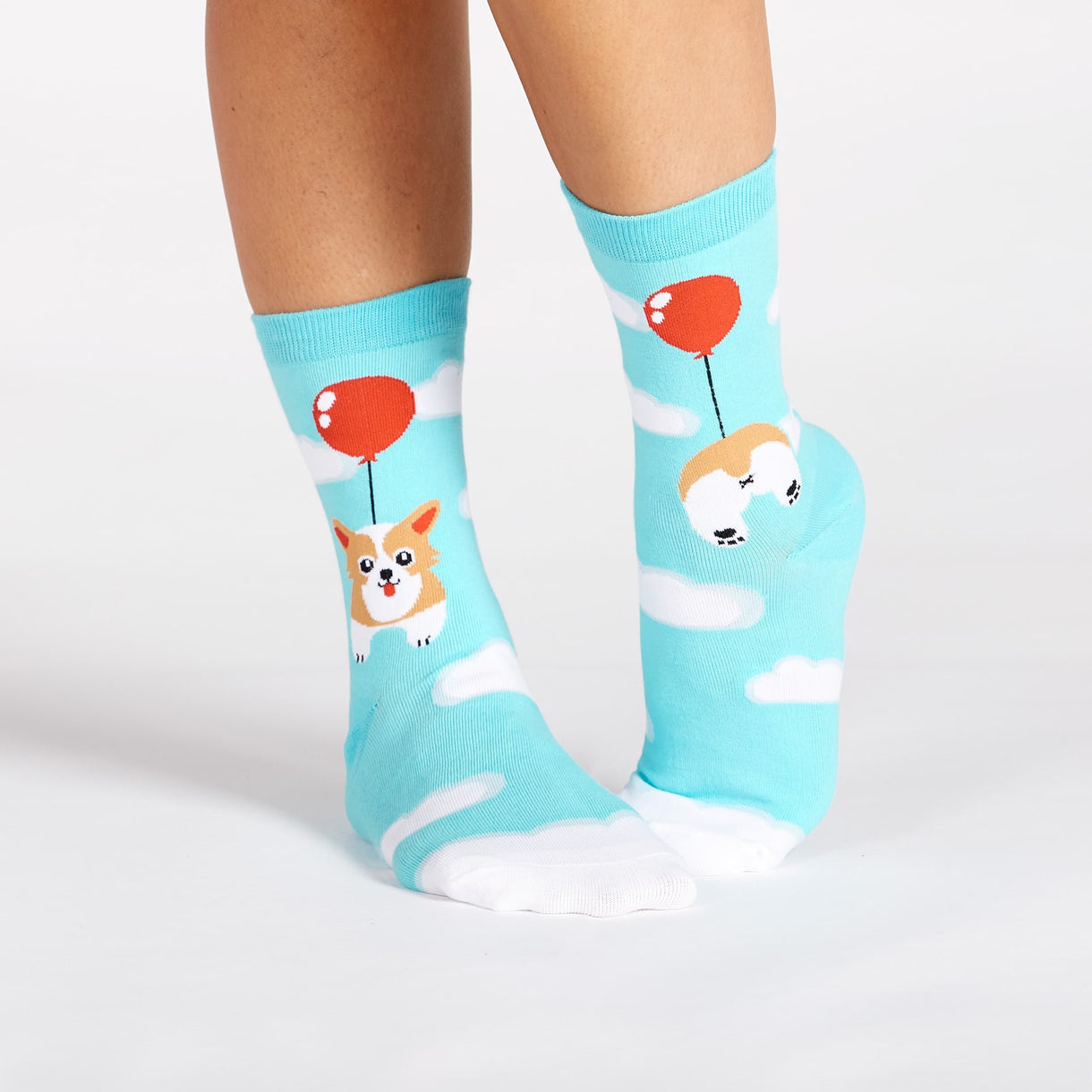 Pup, Pup and Away | Crew Socks | Funny Socks – Sock It to Me