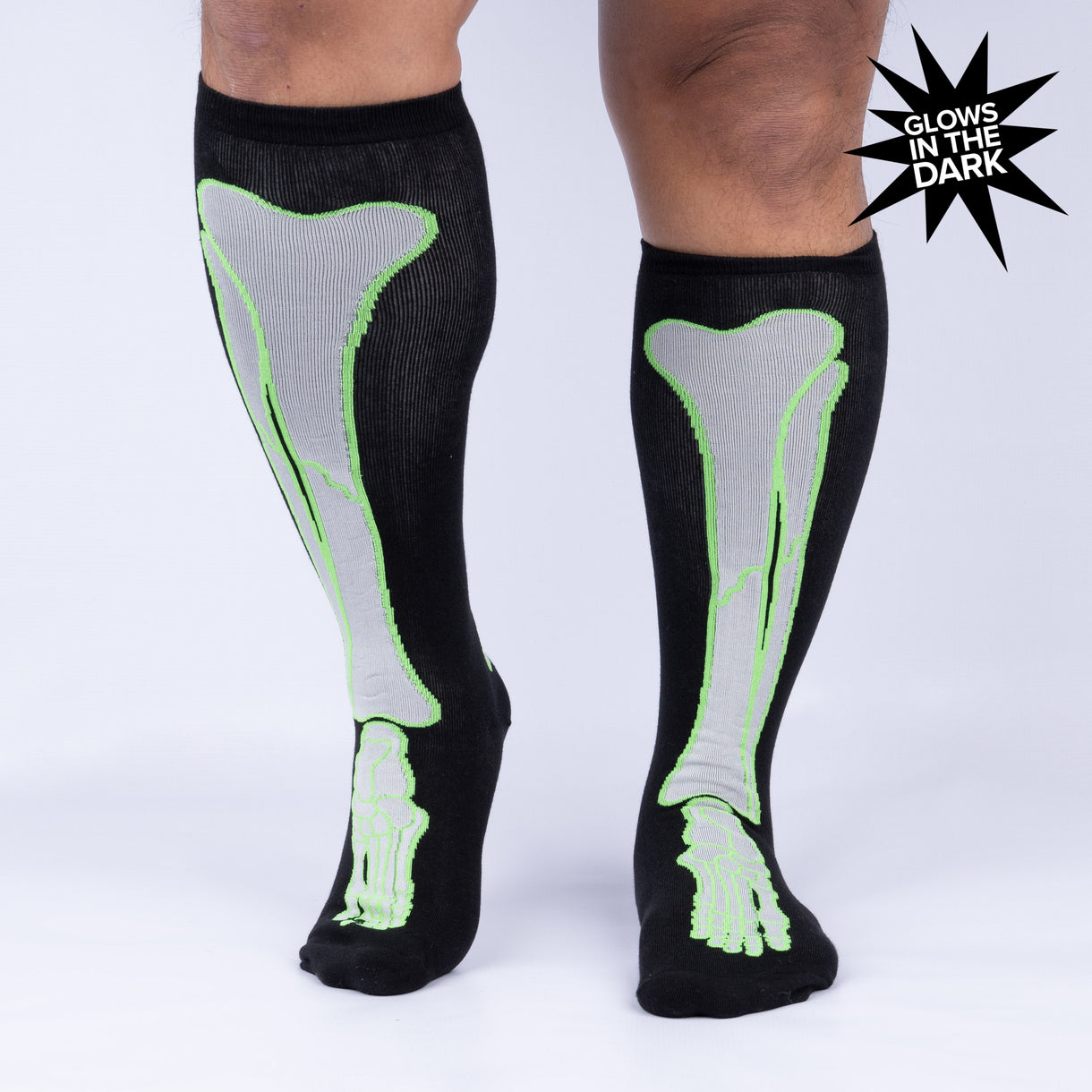 It's Going Tibia Good Day | Stretch-It Knee High Socks | Glow-in-the ...
